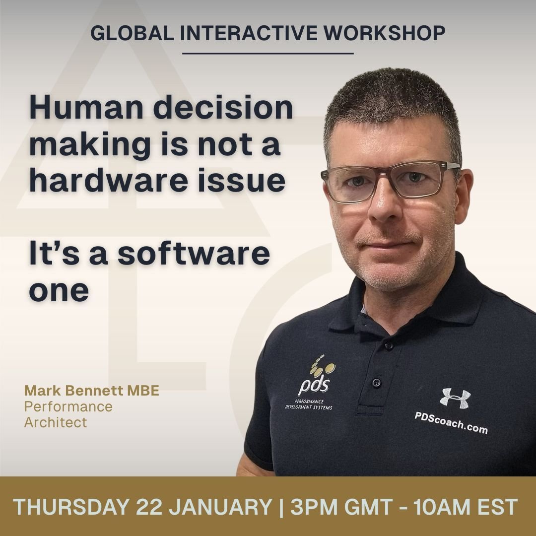The Global Series Workshop | 'Human decision making is not a hardware ...